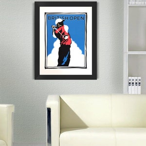 Golf, British Open Poster - Etsy