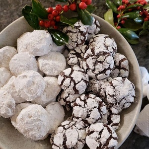 Chocolate Crinkle Cookie, Gift for Her, Cookie Gift, Crinkle Cookie ...