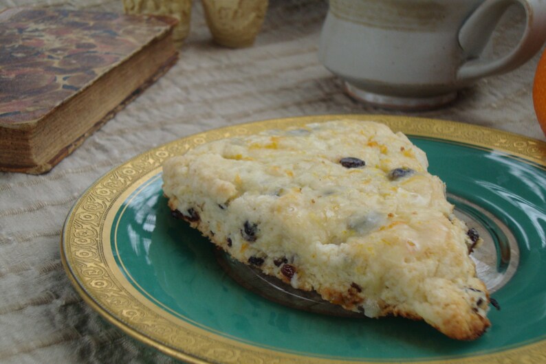 Scones Orange Currant Scones Cream Scones Breakfast Breads - Etsy