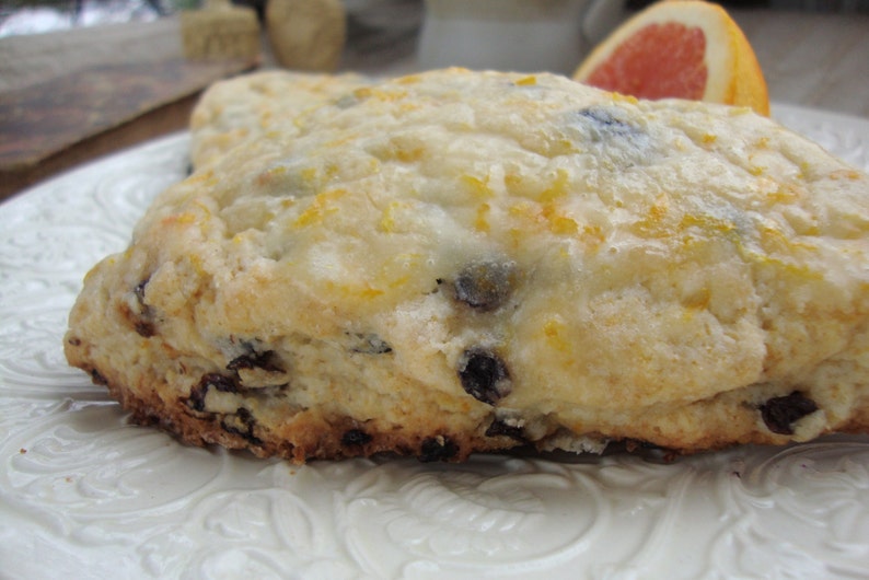 Scones Orange Currant Scones Cream Scones Breakfast Breads - Etsy