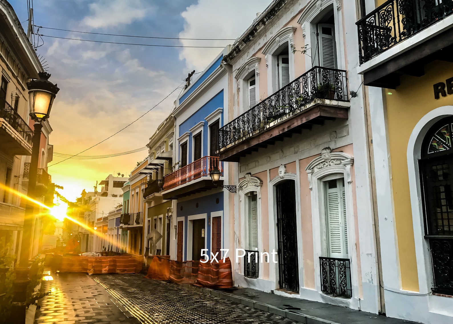 Old San Juan Puerto Rico Wall Art | Sunset Photography Print | Spanish ...