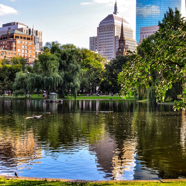 Boston Common Wall Art - Etsy