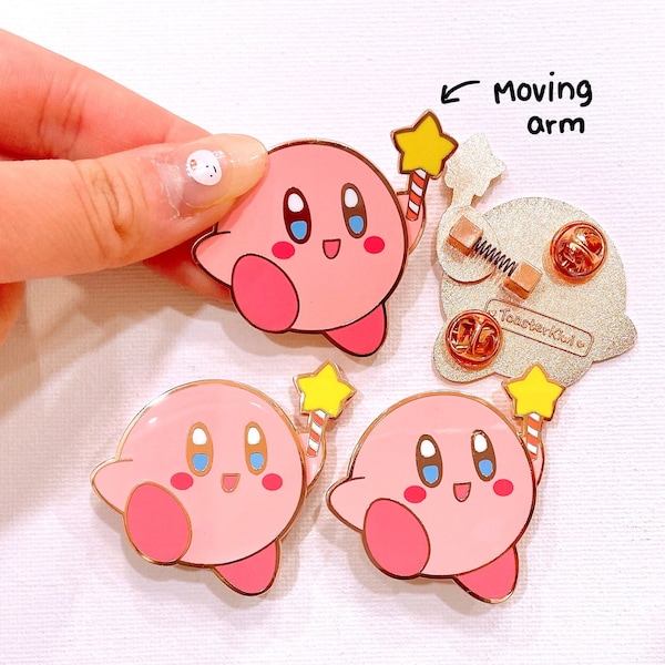Enamel Pin Kirby - Etsy