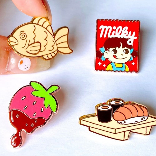 Pocky Enamel Pins 1 - Etsy