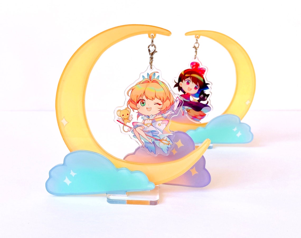 Sakura Acrylic Keychain/stand convertible - Etsy