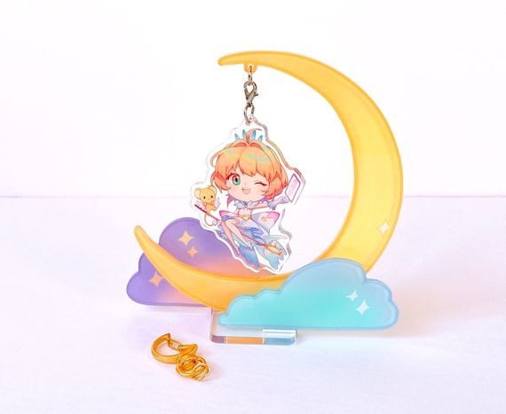 Sakura Acrylic Keychain/stand convertible - Etsy