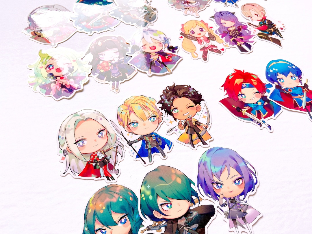 Fire Emblem Vinyl Sticker Sets (awakening, Fates, FE3H) - Etsy