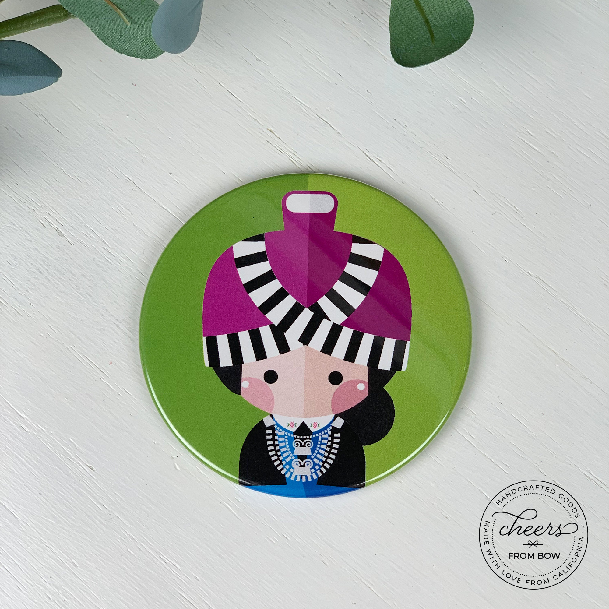 Drink Coasters Hmong Inspired set of 4 | Etsy