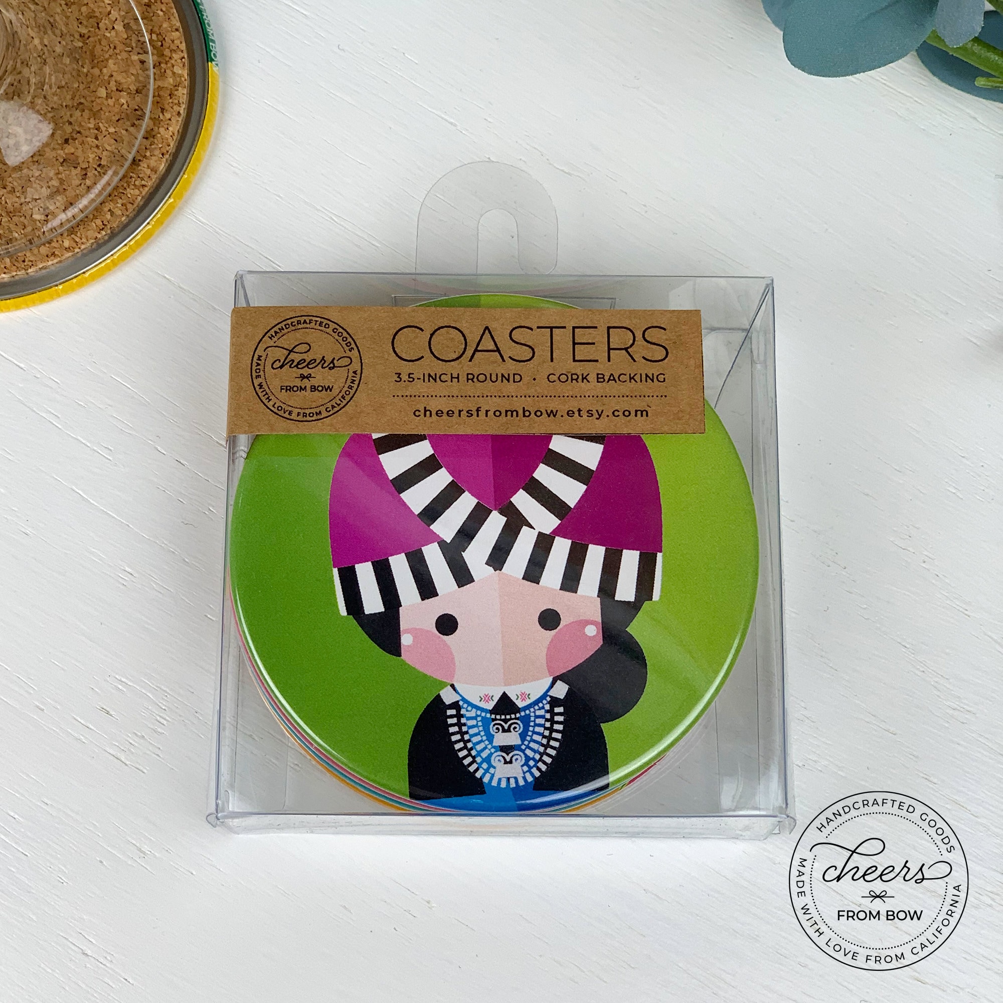 Drink Coasters Hmong Inspired set of 4 | Etsy