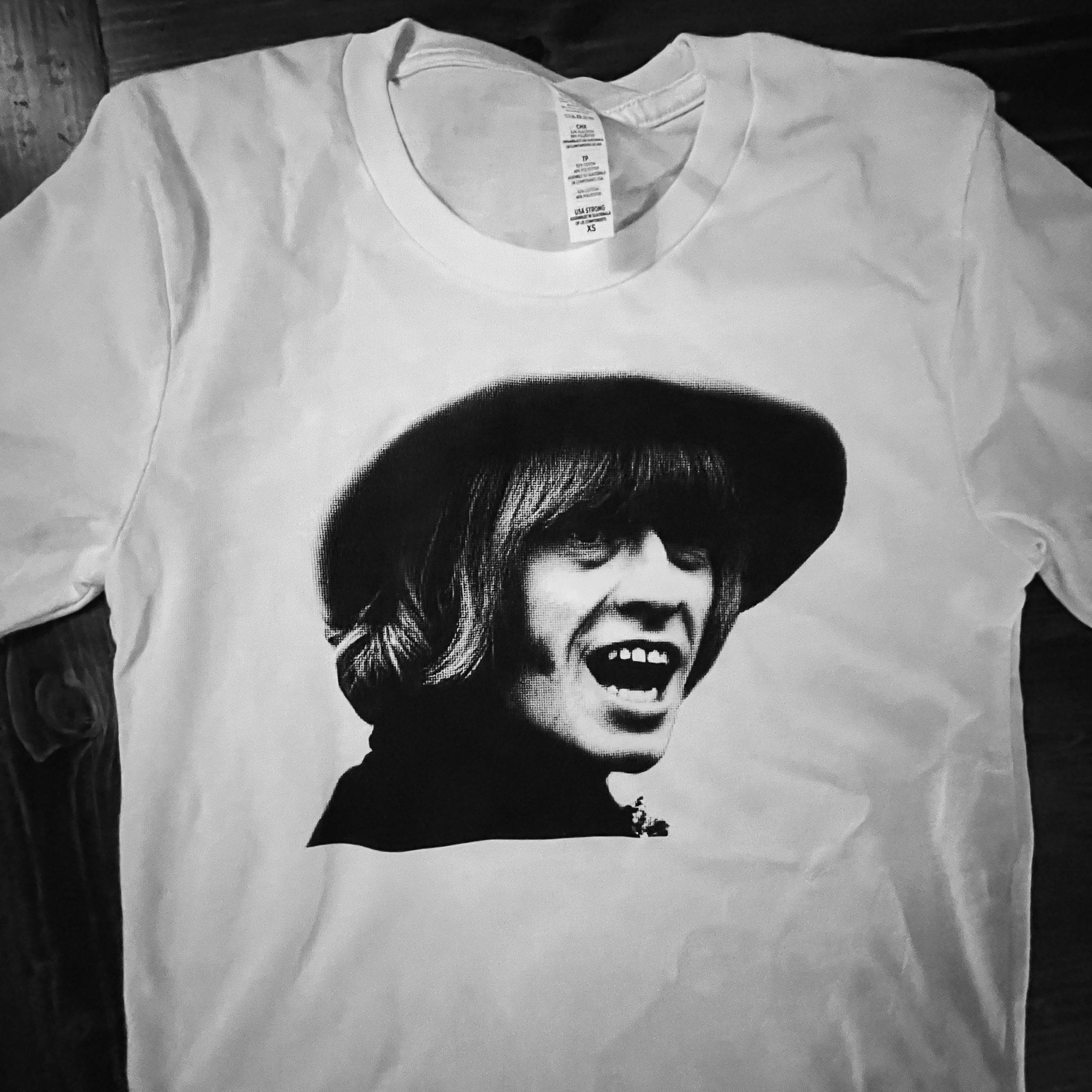 Brian Jones T Shirt as Worn by David Bowie - Etsy UK