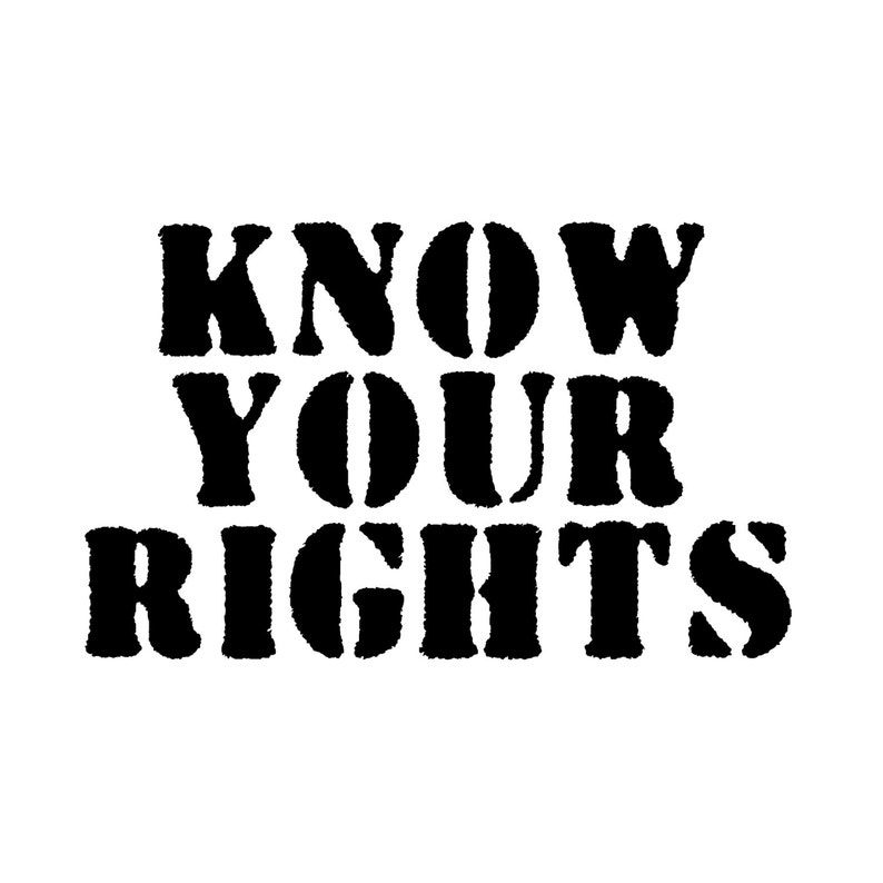 The Clash know Your Rights Punk T Shirt - Etsy UK