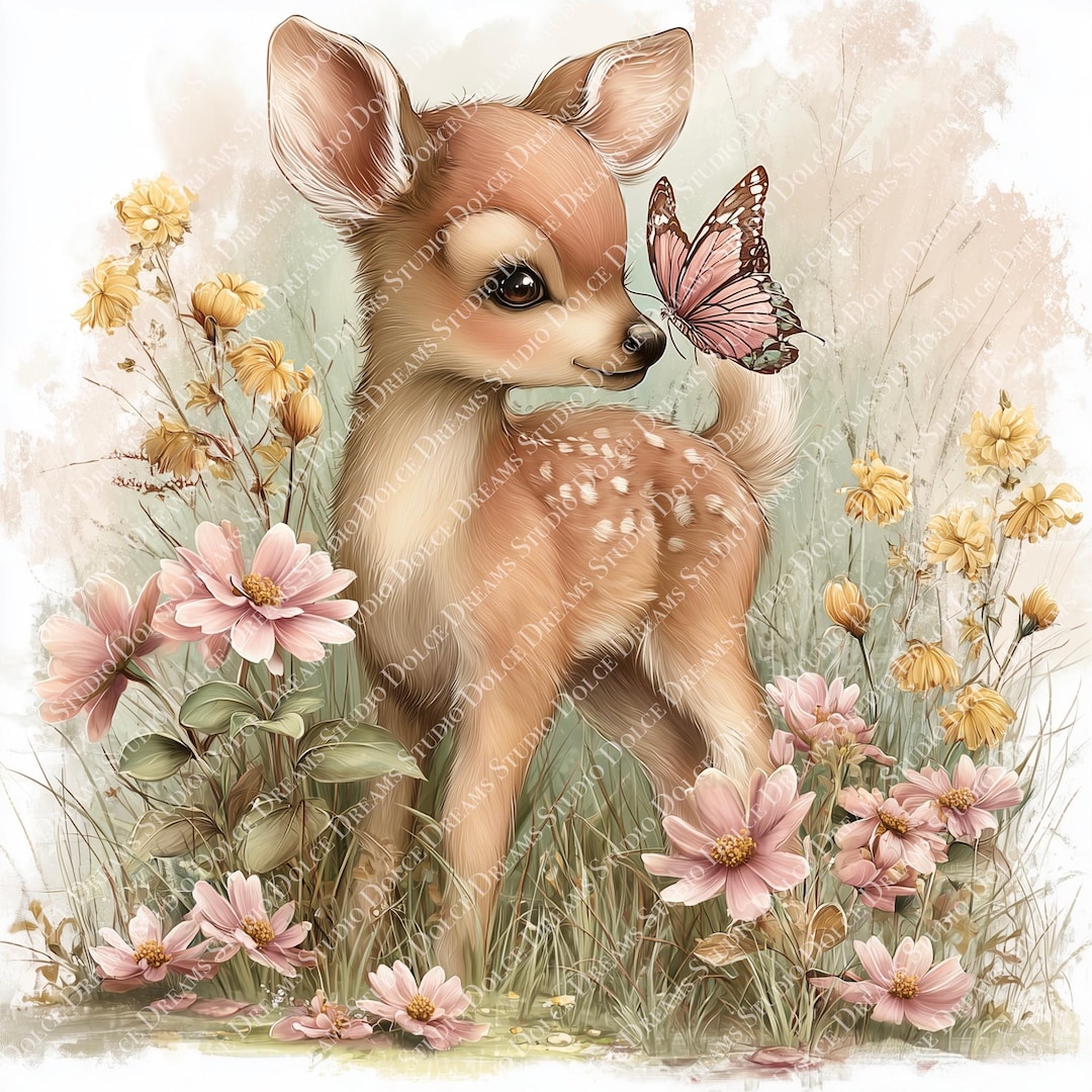 22 Cute Spring Animals Clipart Bundle, Baby Animals PNG, Bunny Chick ...