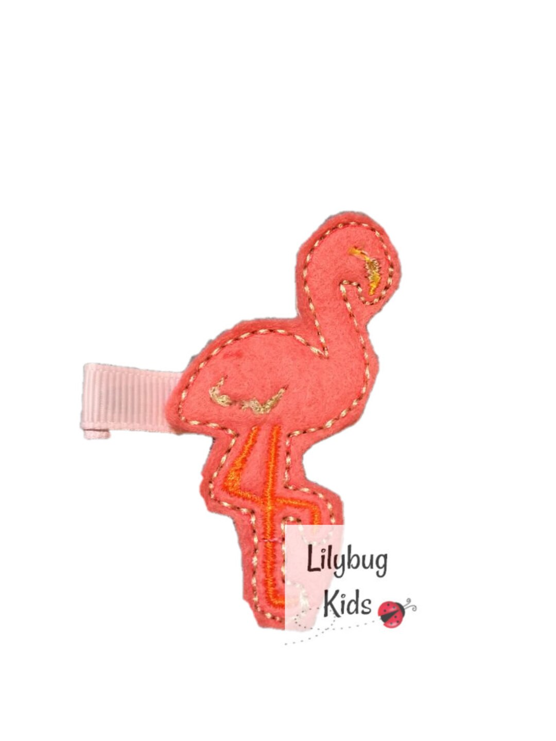 Flamingo Hair Clip, Ready to Ship - Etsy