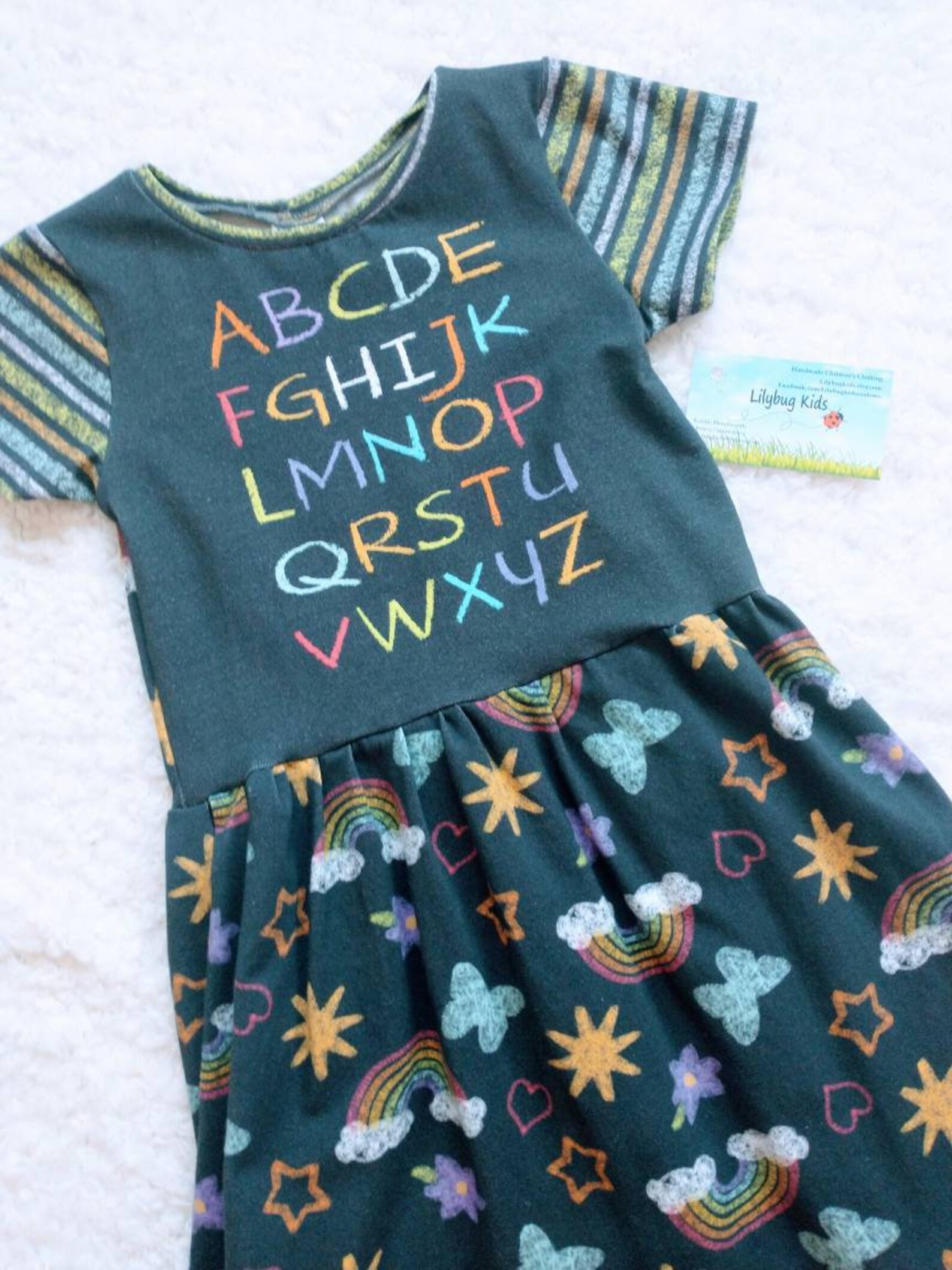 Back to School Alphabet Dress Size 5 - Etsy