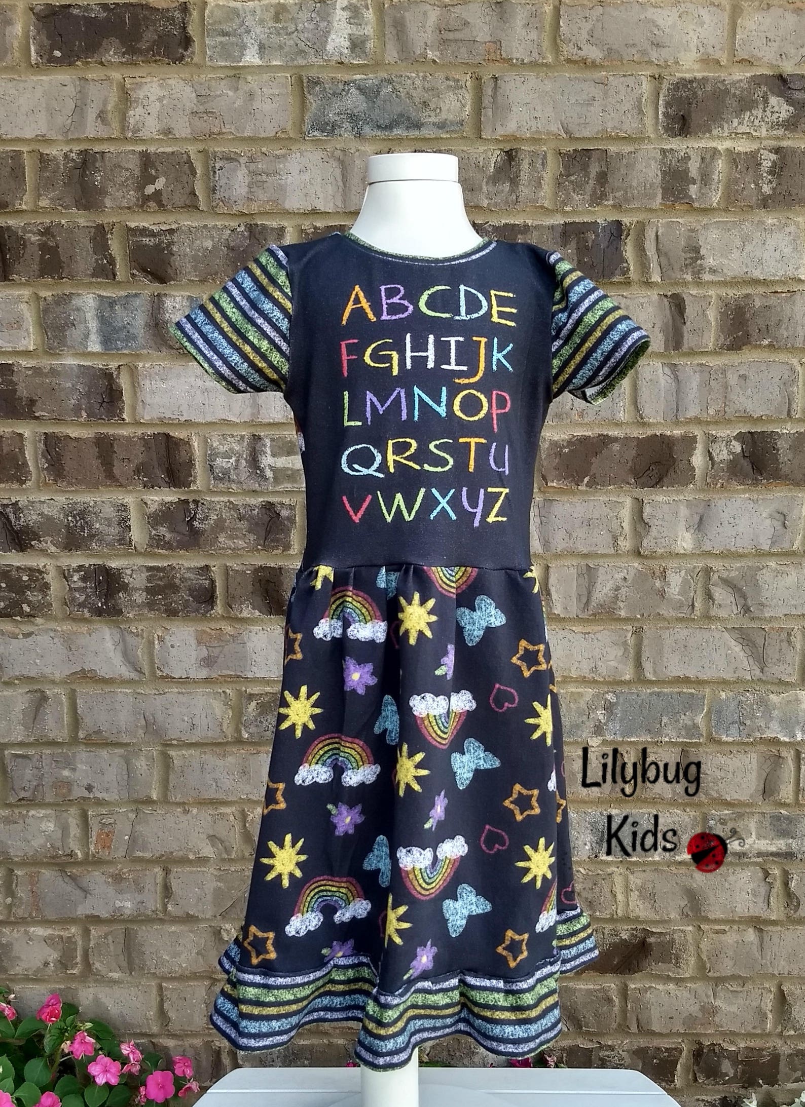 Back to School Alphabet Dress Size 5 - Etsy