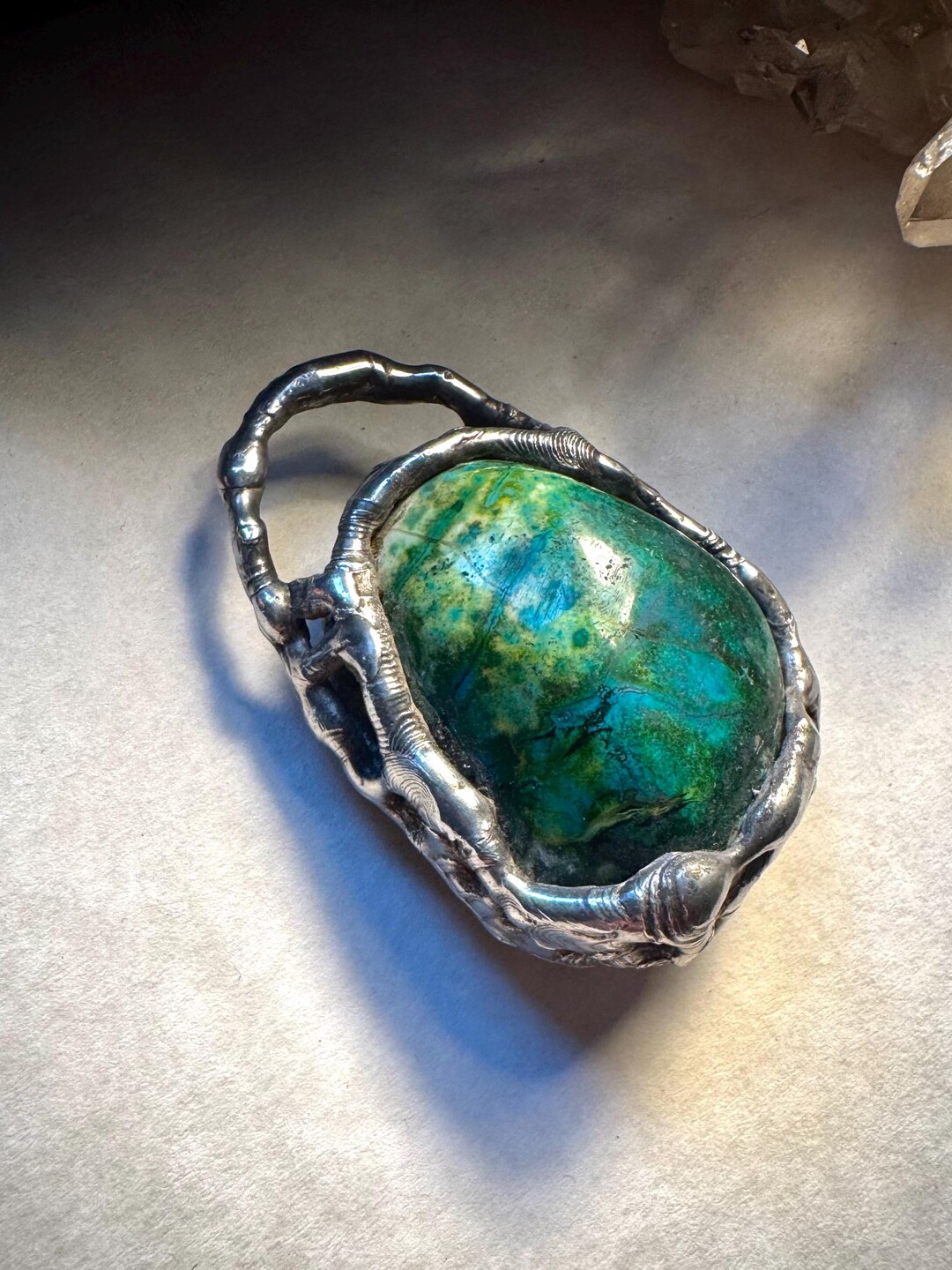 Beautiful Clear Quartz & Moonstone Talisman Inspired by LOTR - Etsy