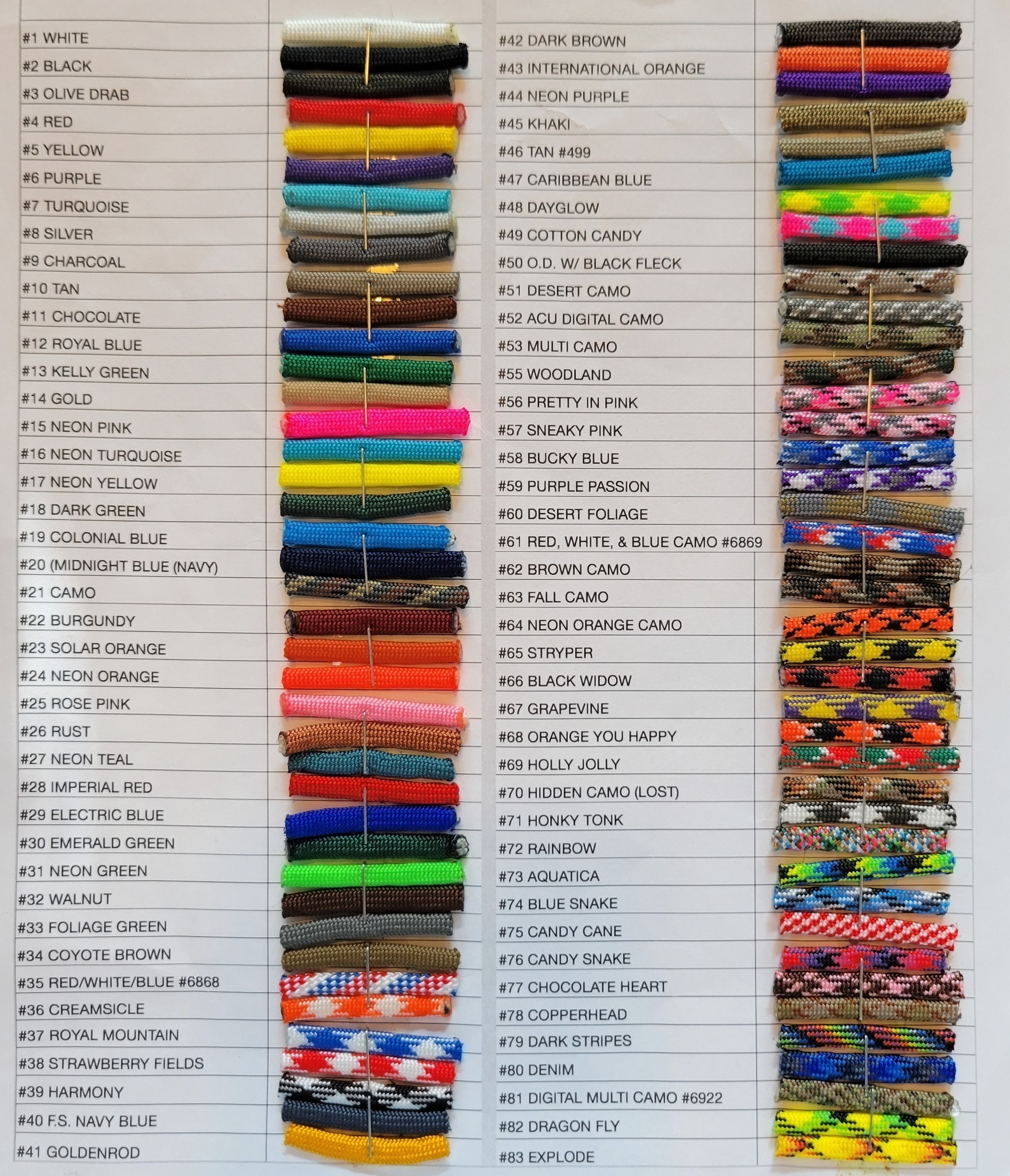 Custom 1 Inch Wide Neck Rope - Etsy