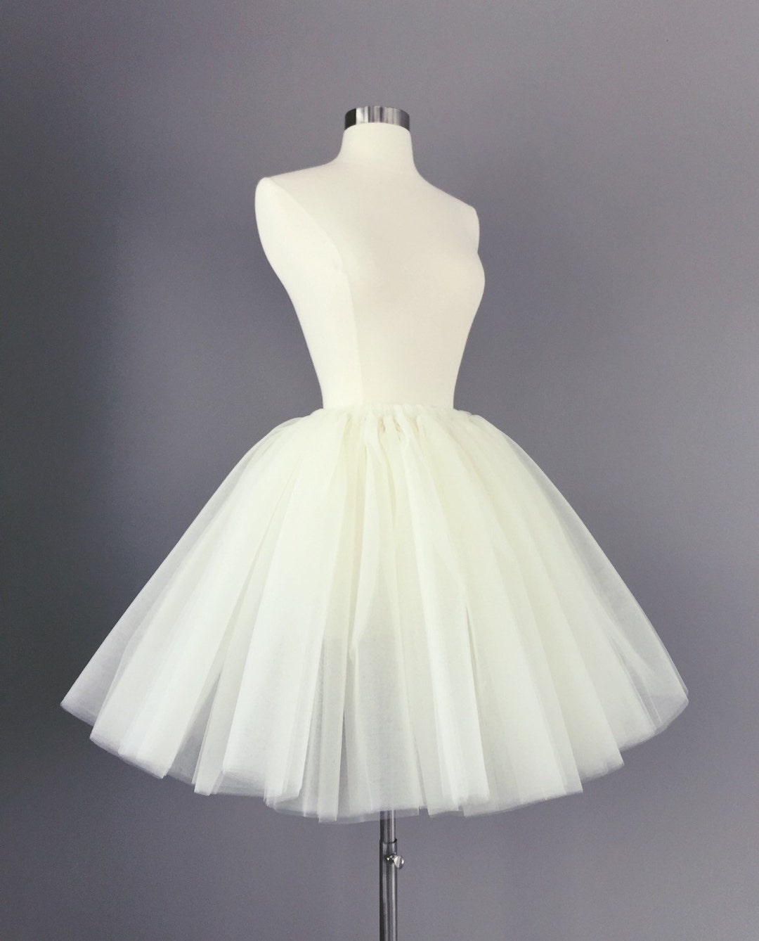 IVORY Tulle Skirt Any Size Any Length Any Color - Etsy