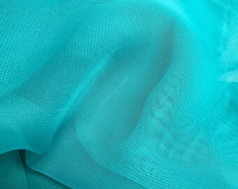 Teal Chiffon | Etsy