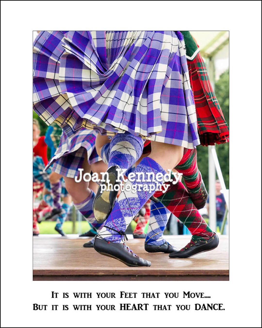Highland Dance Photography Inspirational Quote Poster - Etsy