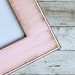 Blush Pink 5x7 Wood Photo Frame, Wooden Ivory Floral Embellished ...