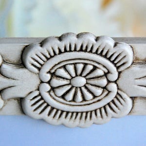 Ivory 5x7 Photo Frame, Antique White Wood Table Picture Frames, French ...