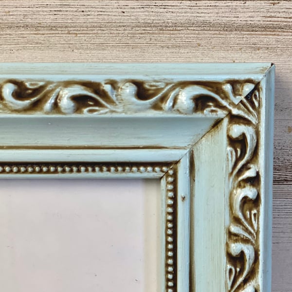 Blue Wooden Picture Frames - Etsy UK