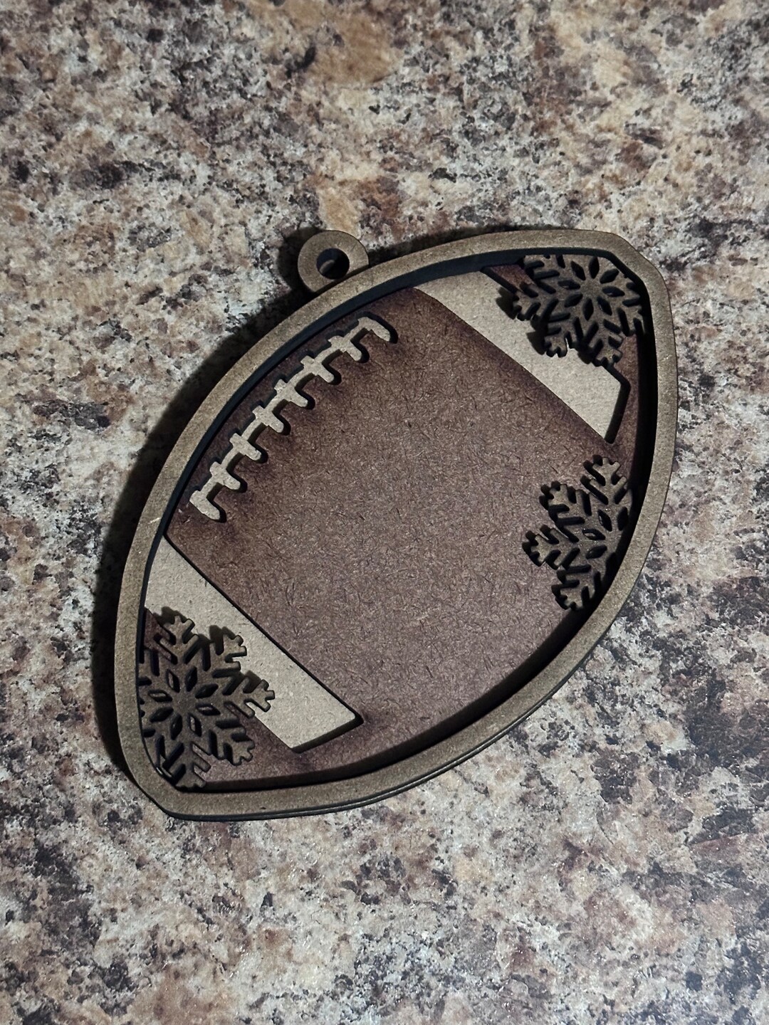 DIGITAL FILE for Football Snowflake Ornament - Etsy