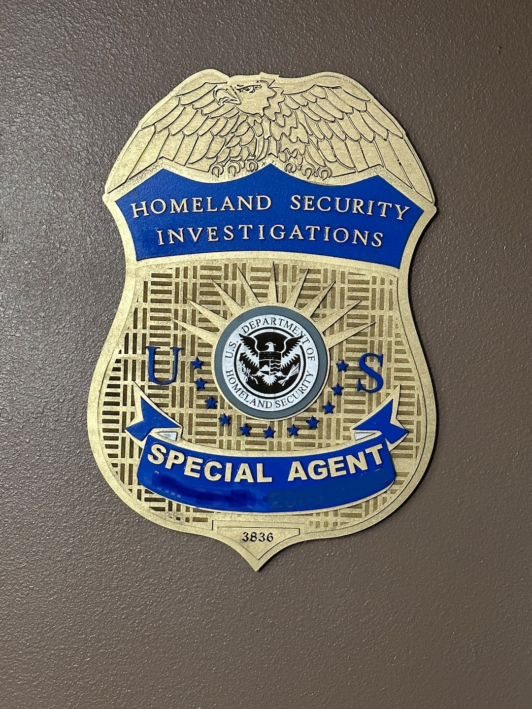 Layered Homeland Security Badge Digital File. - Etsy