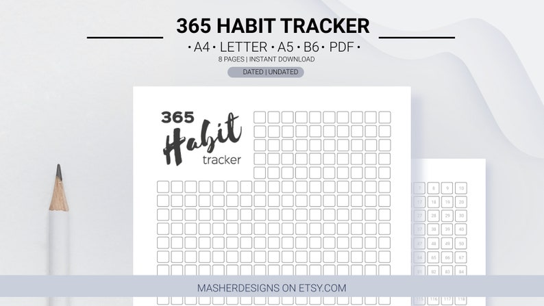 365 day tracker printable - lerymyi