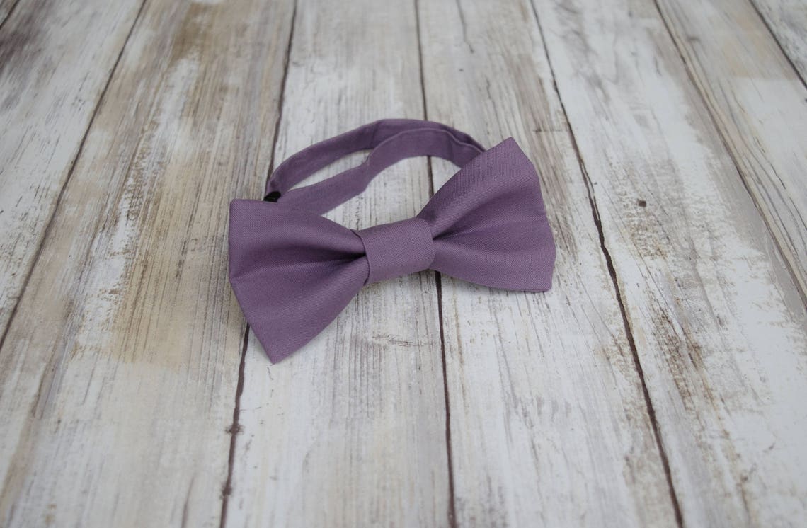 Mauve Bow Tie & Suspenders Mauve 206B Child Adult | Etsy