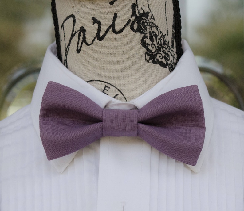 Mauve Bow Tie Mauve 206B child Adult Weddings Grooms - Etsy