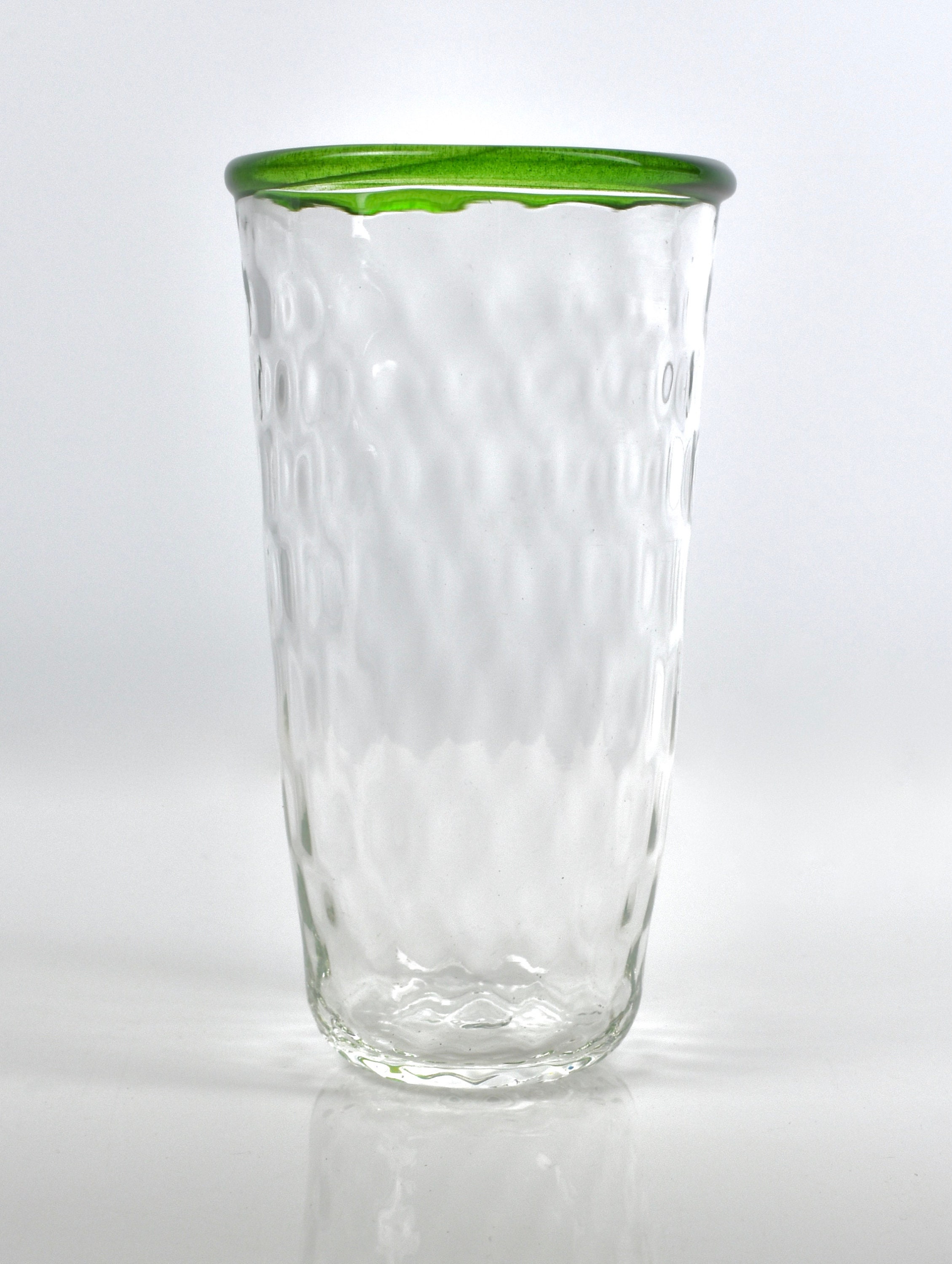 1 Rainbow Optical Glass Texture Pattern Hand Blown Cups | Etsy