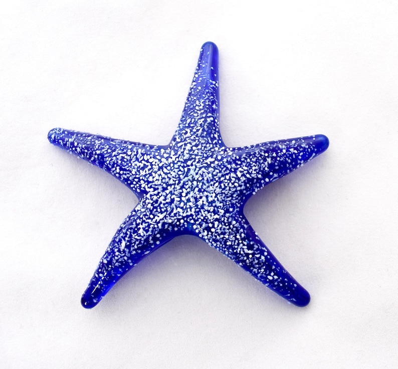 Glass Starfish Hand Sculpted Glass Sea Stars Ocean Beach | Etsy