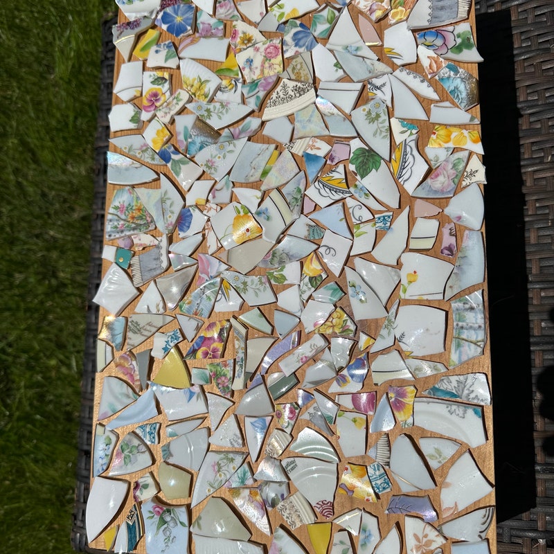 Mosaic Broken China - Etsy