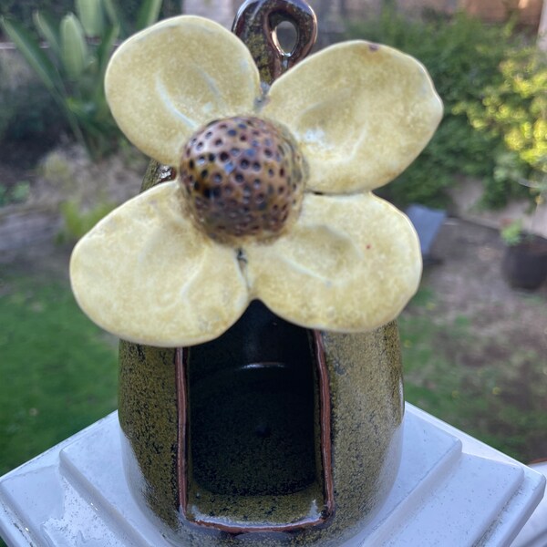 Ceramic Bird House - Etsy
