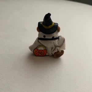 Vintage Halloween Adorable Teddy Bear Dressed up as a Ghost - Etsy