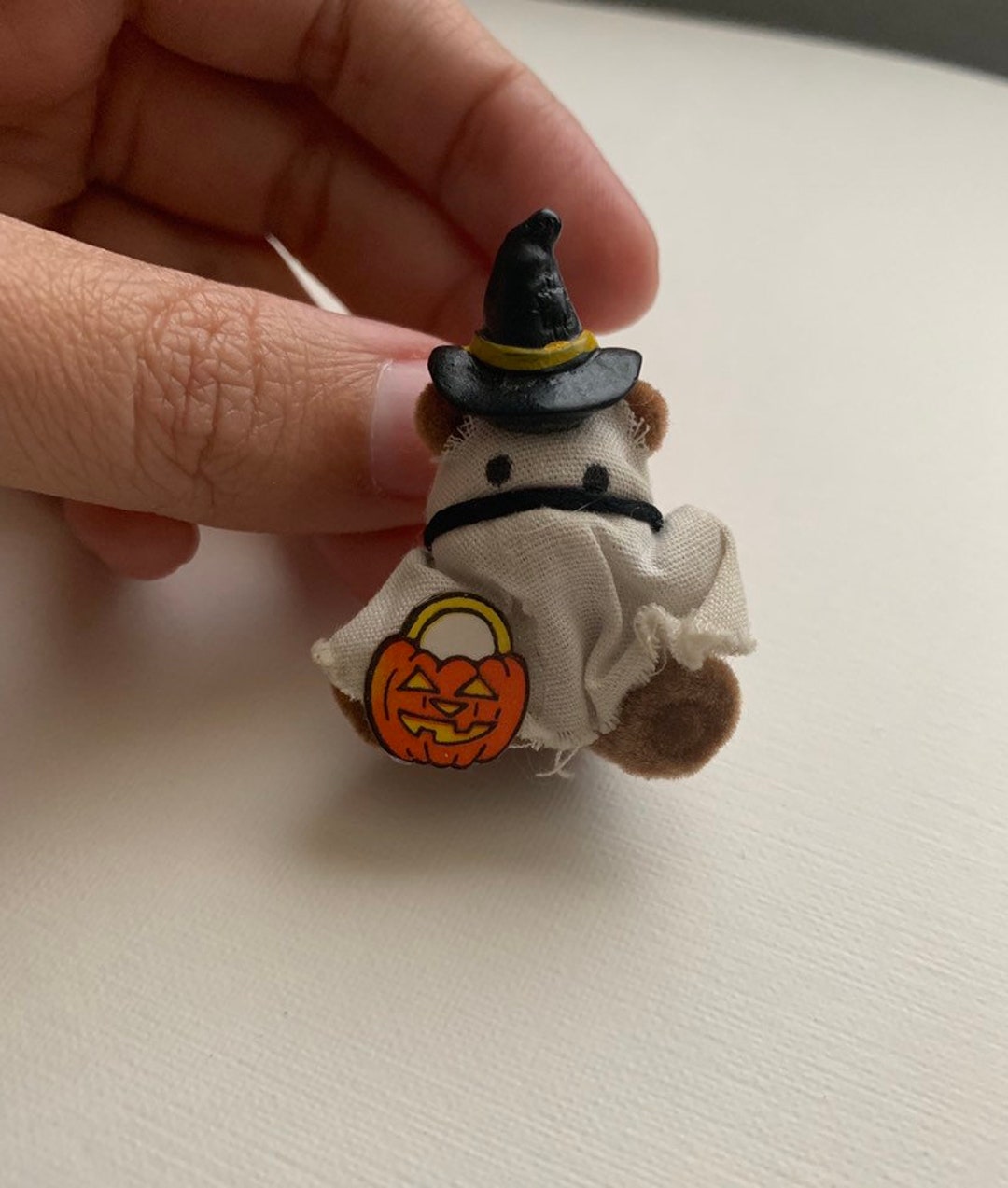 Vintage Halloween Adorable Teddy Bear Dressed up as a Ghost - Etsy