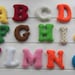 Felt Alphabet Pattern Soft Letters Stuffed Toys Preschool Gift for Kids ...