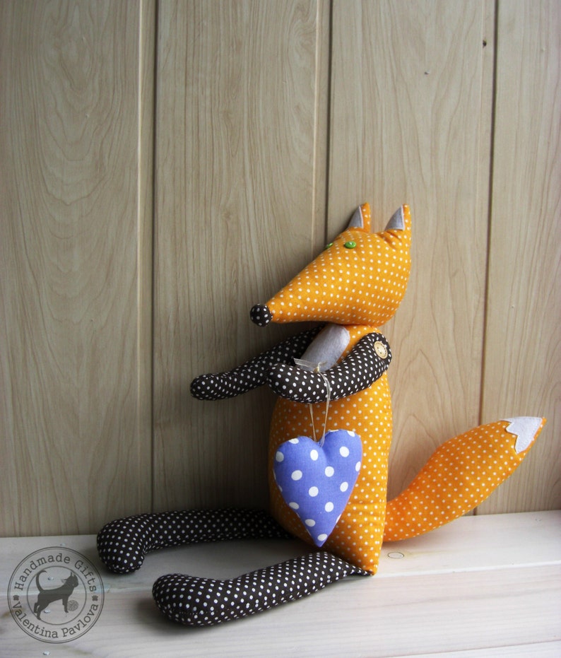 Fox Animal Sewing Pattern/sew Toy Children Epattern and Instruction/toy ...
