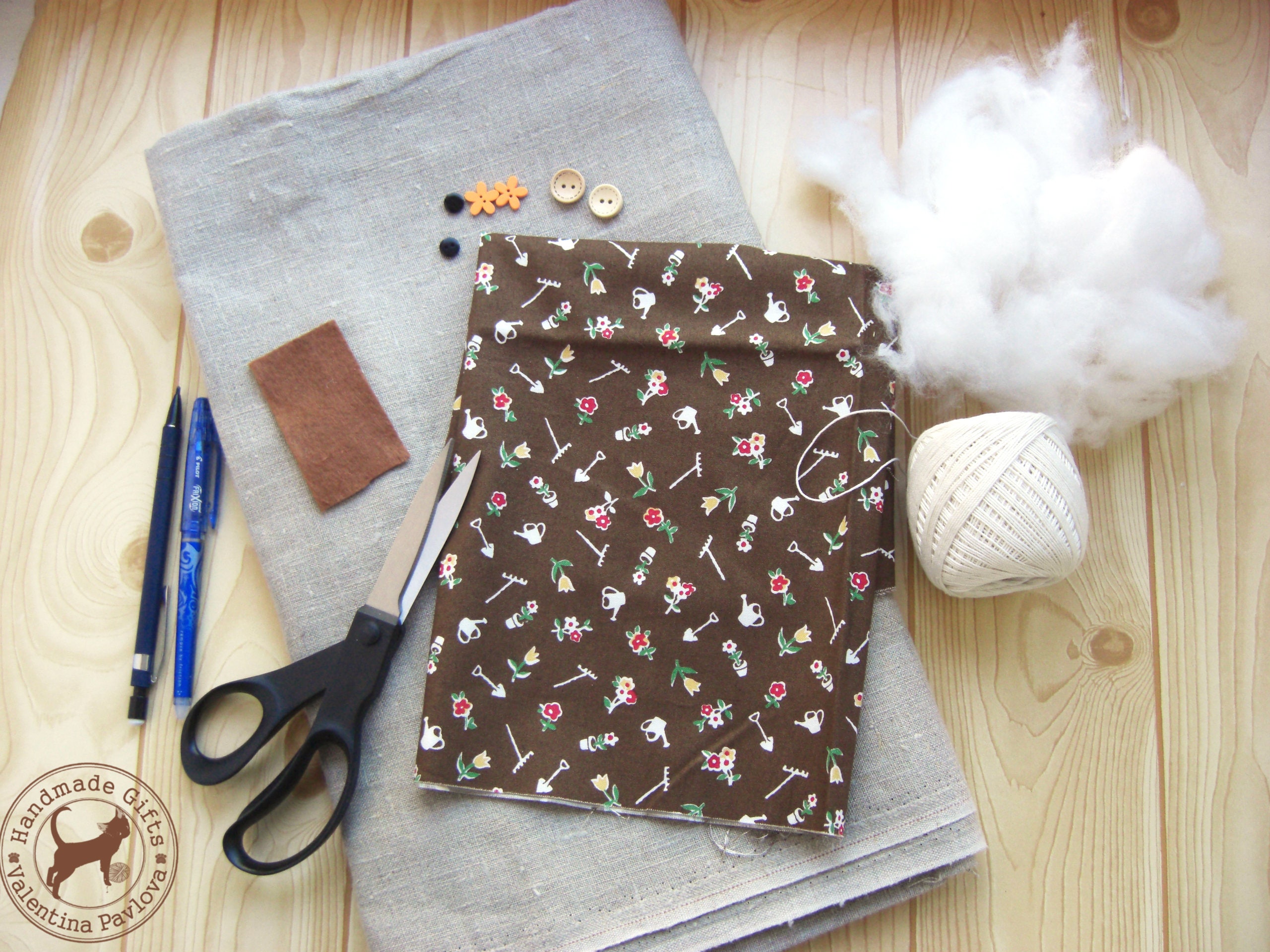 Dog PDF Animal Toy, Tutorial Instant Download, Sew Toys 22", Stuffed ...