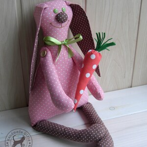 Textile Toy Bunny Sewing Pattern/rabbit Animal Sewing Tutorial Instant ...