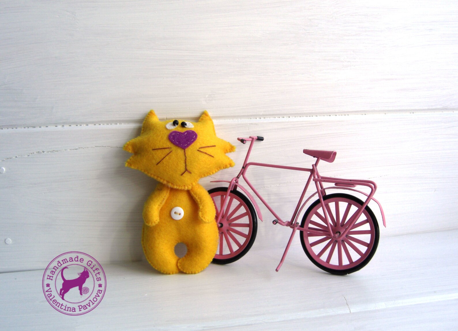 Toy Cat Sewing Pattern Cute Felt Toy Softie Toy PDF Pattern - Etsy