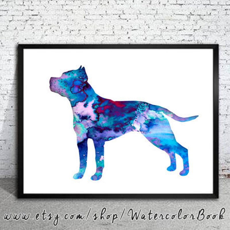 Amstaff Art - Etsy