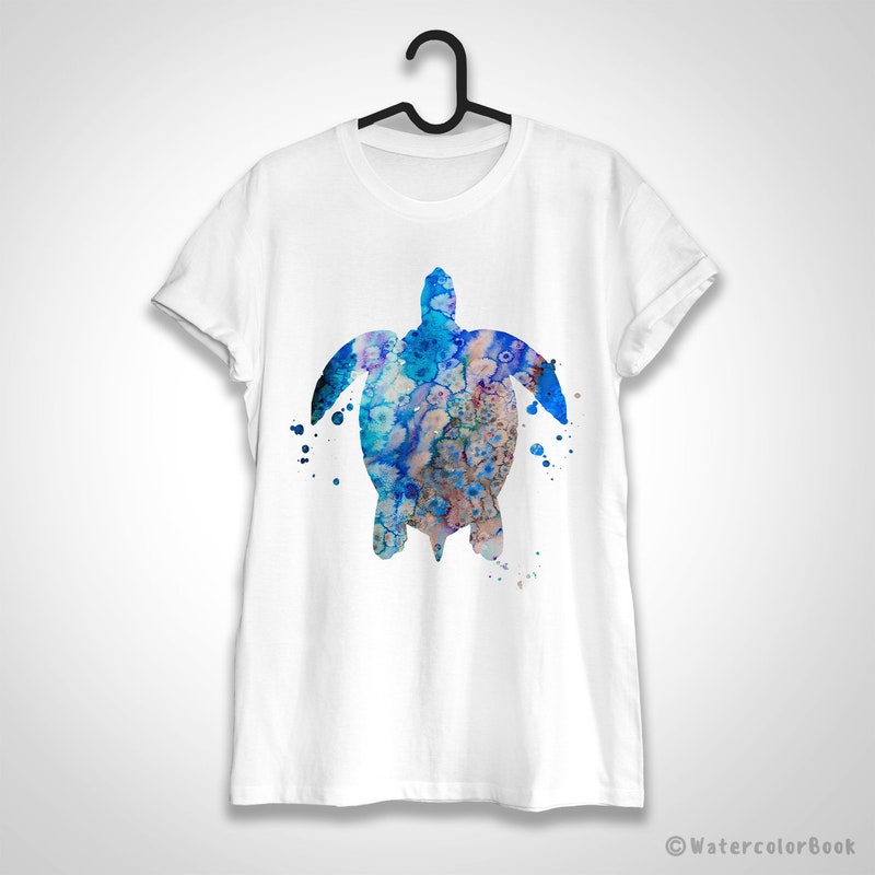 Turtle Tshirt - Etsy