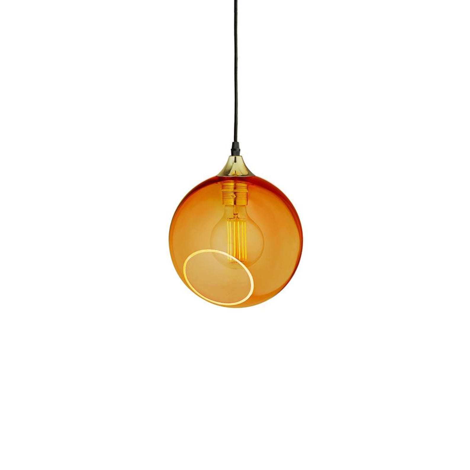 Glass Globe Ball Pendant Lights - Etsy