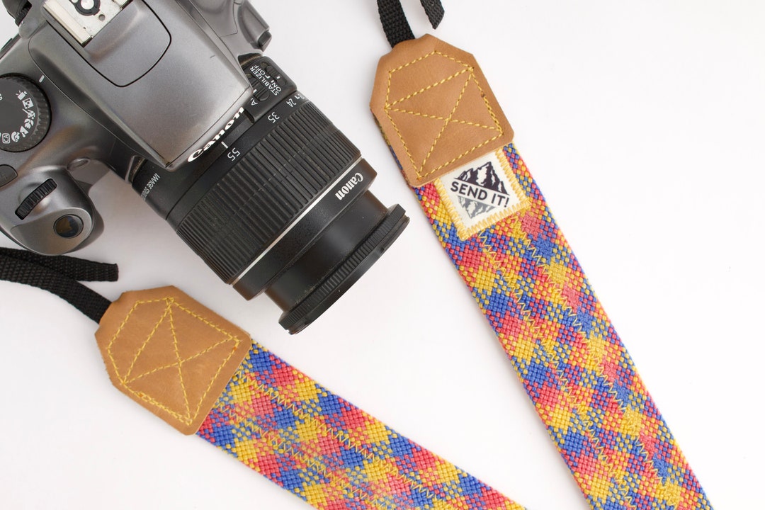 Camera Strap Made From Recycled Climbing Rope wide - Etsy