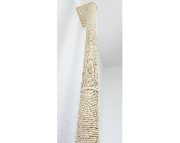 Wall Mounted Pole for Cats With Platform up to 180 Cm Until - Etsy