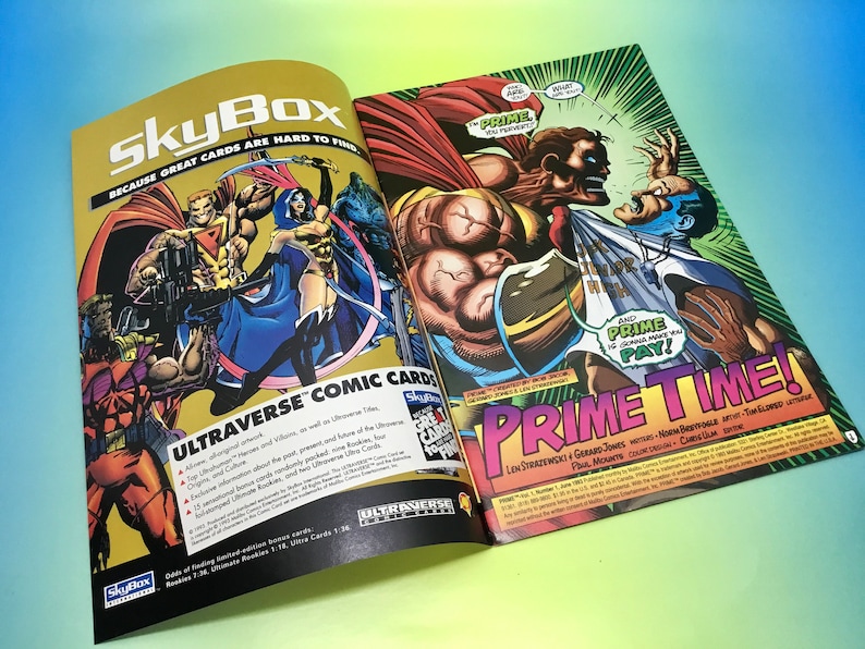 1993 Ultraverse Prime 1 by Malibu Comics - Etsy