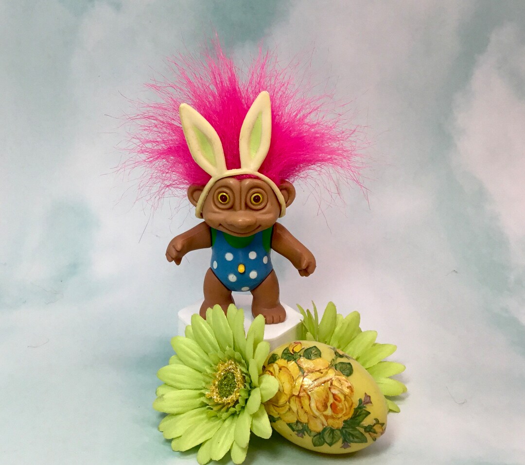 Bunny Troll by Soma 1992 Vintage - Etsy
